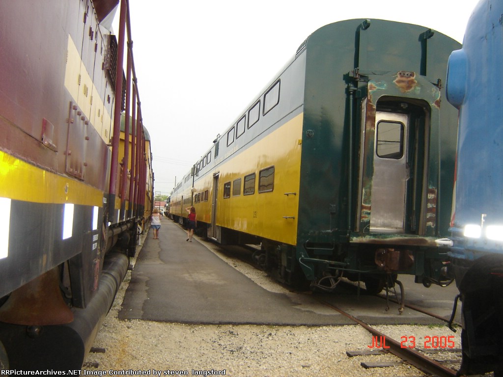CNW BI-LEVEL PASSENGER CAR # 151
